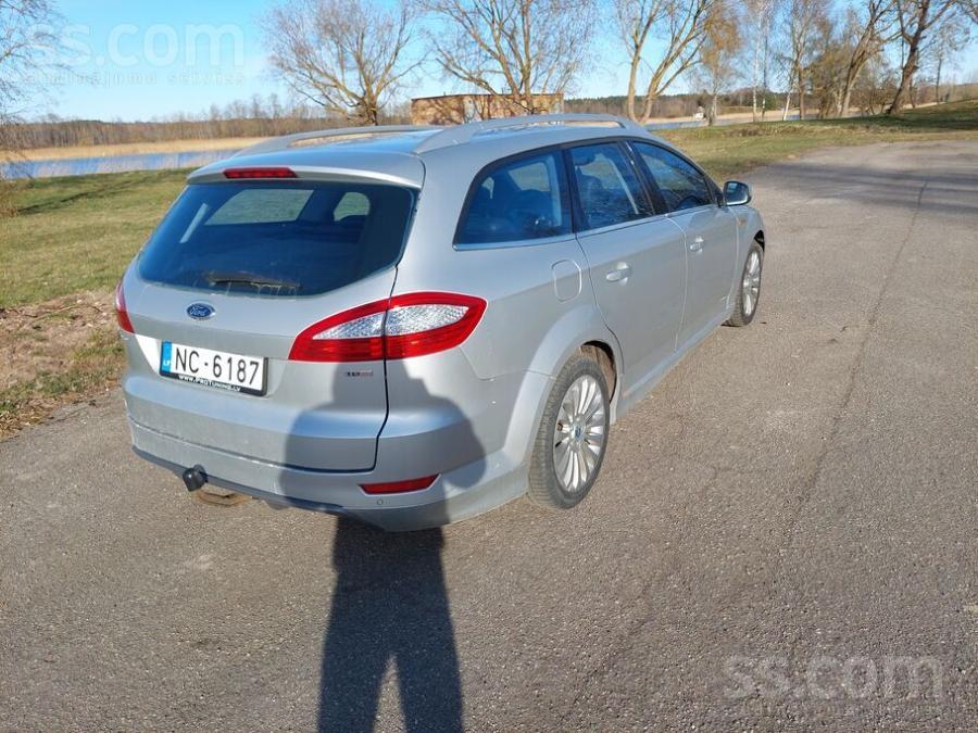 Pelēks Ford Mondeo 2009 Jelgava, ar dzinēja tilpumu 2.00 L un nobraukumu 394 tūkst. km par 1199 €, foto 5 vietnē AUTOMOTO.COM.LV