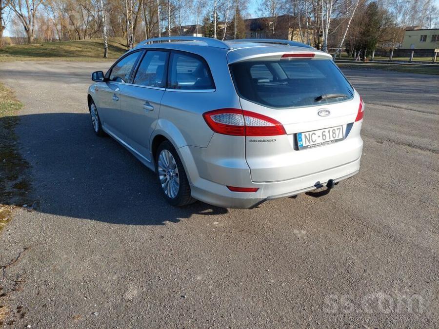 Pelēks Ford Mondeo 2009 Jelgava, ar dzinēja tilpumu 2.00 L un nobraukumu 394 tūkst. km par 1199 €, foto 6 vietnē AUTOMOTO.COM.LV