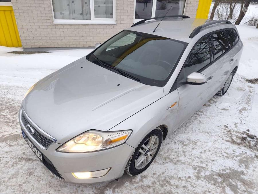 Pelēks Ford Mondeo 2009 Šauļi, ar dzinēja tilpumu 2.00 L un nobraukumu 289 tūkst. km par 2950 €, foto 2 vietnē AUTOMOTO.COM.LV