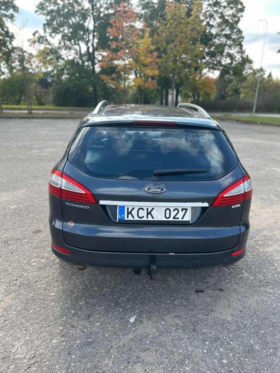Pelēks Ford Mondeo 2009 Klaipėda, ar dzinēja tilpumu 1.75 L un nobraukumu 301 tūkst. km par 3200 €, foto 5 vietnē AUTOMOTO.COM.LV