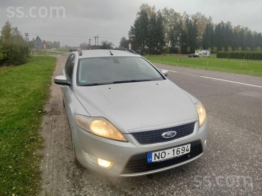Grey Ford Mondeo 2009 in Riga, with an engine capacity of 2.00 L and mileage of 325 thousand km for 1400 €, photo 1 on AUTOMOTO.COM.LV
