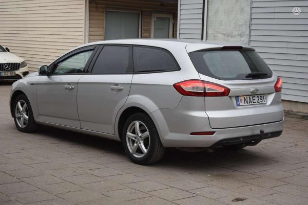Grey Ford Mondeo 2010 in Vilnius, with an engine capacity of 2.00 L and mileage of 291 thousand km for 3950 €, photo 6 on AUTOMOTO.COM.LV