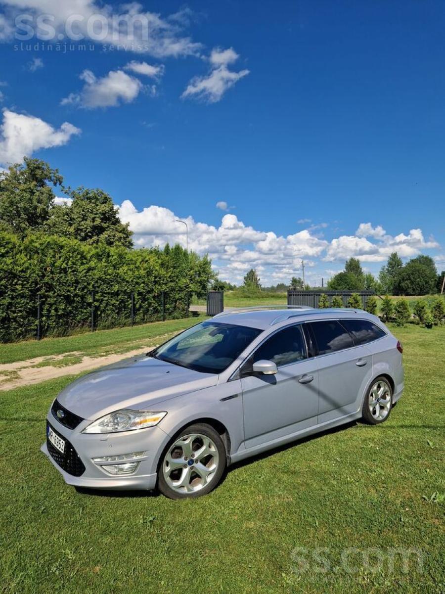 Pelēks Ford Mondeo 2011 Ogre, ar dzinēja tilpumu 2.00 L un nobraukumu 269 tūkst. km par 3300 €, foto 3 vietnē AUTOMOTO.COM.LV