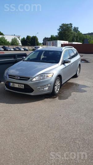 Grey Ford Mondeo 2012 in Riga, with an engine capacity of 2.00 L and mileage of 312 thousand km for 1200 €, photo 7 on AUTOMOTO.COM.LV
