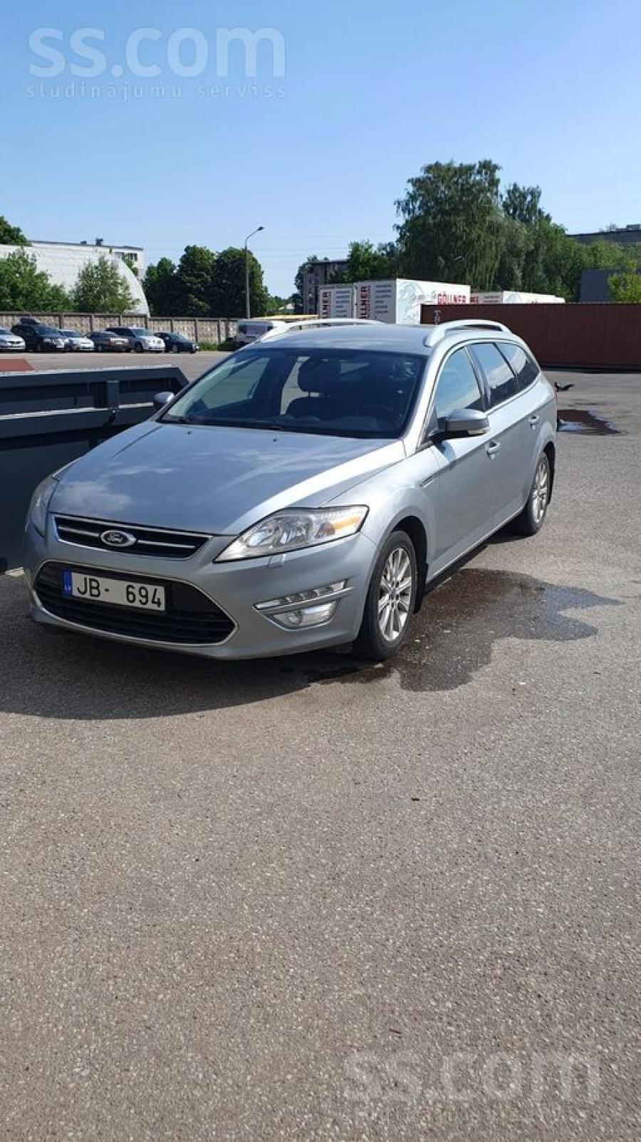 Grey Ford Mondeo 2012 in Riga, with an engine capacity of 2.00 L and mileage of 312 thousand km for 1200 €, photo 7 on AUTOMOTO.COM.LV