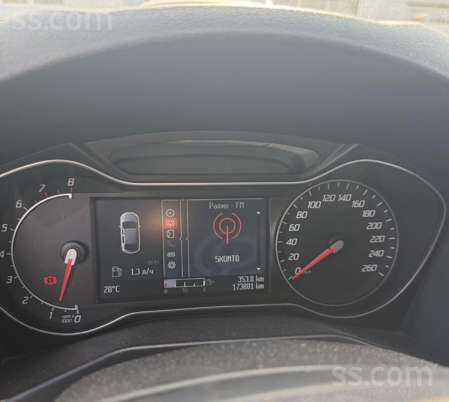 Pelēks Ford Mondeo 2012 Rīga, ar dzinēja tilpumu 2.00 L un nobraukumu 174 tūkst. km par 3600 €, foto 8 vietnē AUTOMOTO.COM.LV