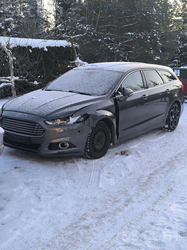 Pelēks Ford Mondeo 2014 Panevēža, ar dzinēja tilpumu 2.00 L un nobraukumu 330 tūkst. km par 4100 €, foto 1 vietnē AUTOMOTO.COM.LV