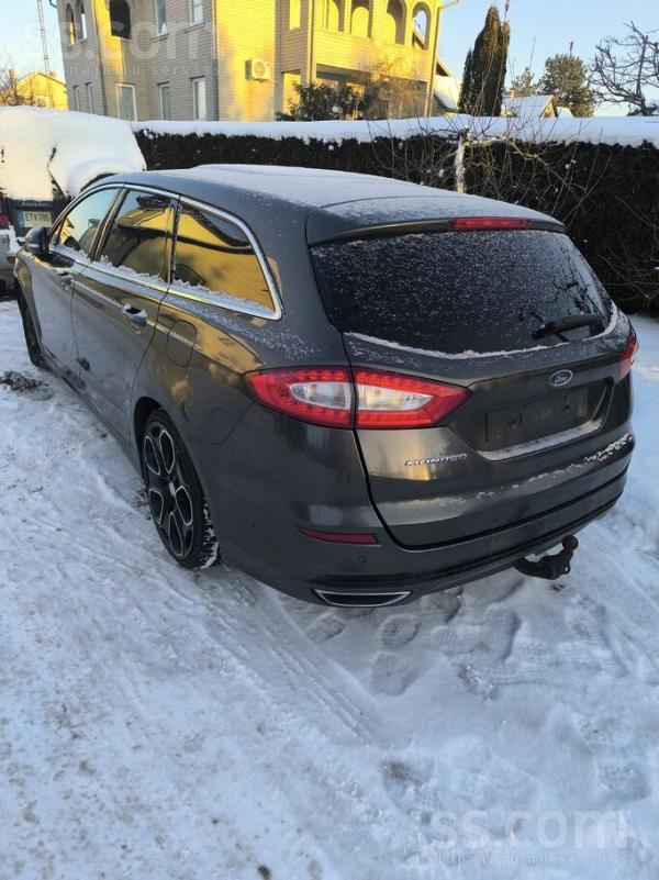 Pelēks Ford Mondeo 2014 Panevēža, ar dzinēja tilpumu 2.00 L un nobraukumu 330 tūkst. km par 4100 €, foto 2 vietnē AUTOMOTO.COM.LV
