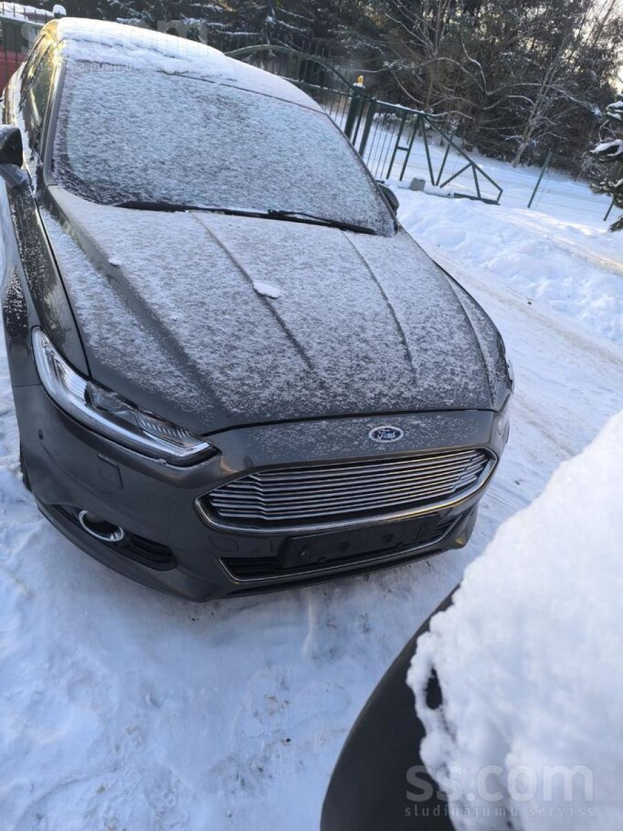 Grey Ford Mondeo 2014 in Panevezys, with an engine capacity of 2.00 L and mileage of 330 thousand km for 4100 €, photo 8 on AUTOMOTO.COM.LV