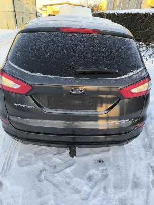 Grey Ford Mondeo 2014 in Panevezys, with an engine capacity of 2.00 L and mileage of 330 thousand km for 4100 €, photo 10 on AUTOMOTO.COM.LV