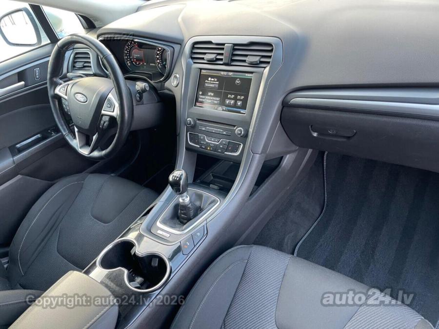 Grey Ford Mondeo 2014 in Viljandi, with an engine capacity of 2.00 L and mileage of 281 thousand km for 6200 €, photo 16 on AUTOMOTO.COM.LV