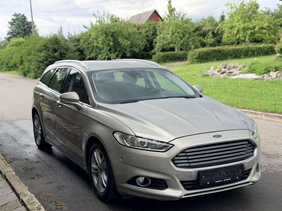 Grey Ford Mondeo 2014 in Utena, with an engine capacity of 2.00 L and mileage of 335 thousand km for 6500 €, photo 10 on AUTOMOTO.COM.LV