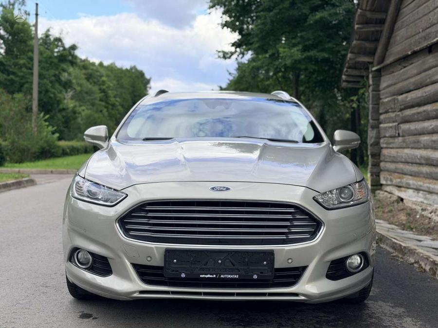 Grey Ford Mondeo 2014 in Utena, with an engine capacity of 2.00 L and mileage of 335 thousand km for 6500 €, photo 12 on AUTOMOTO.COM.LV