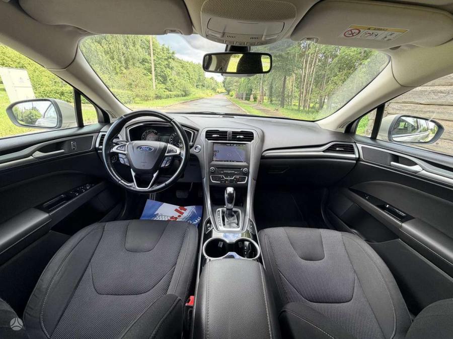 Grey Ford Mondeo 2014 in Utena, with an engine capacity of 2.00 L and mileage of 335 thousand km for 6500 €, photo 24 on AUTOMOTO.COM.LV