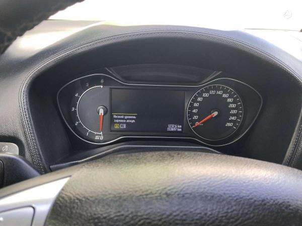 Grey Ford Mondeo 2014 in Vilnius, with an engine capacity of 2.00 L and mileage of 155 thousand km for 4500 €, photo 6 on AUTOMOTO.COM.LV