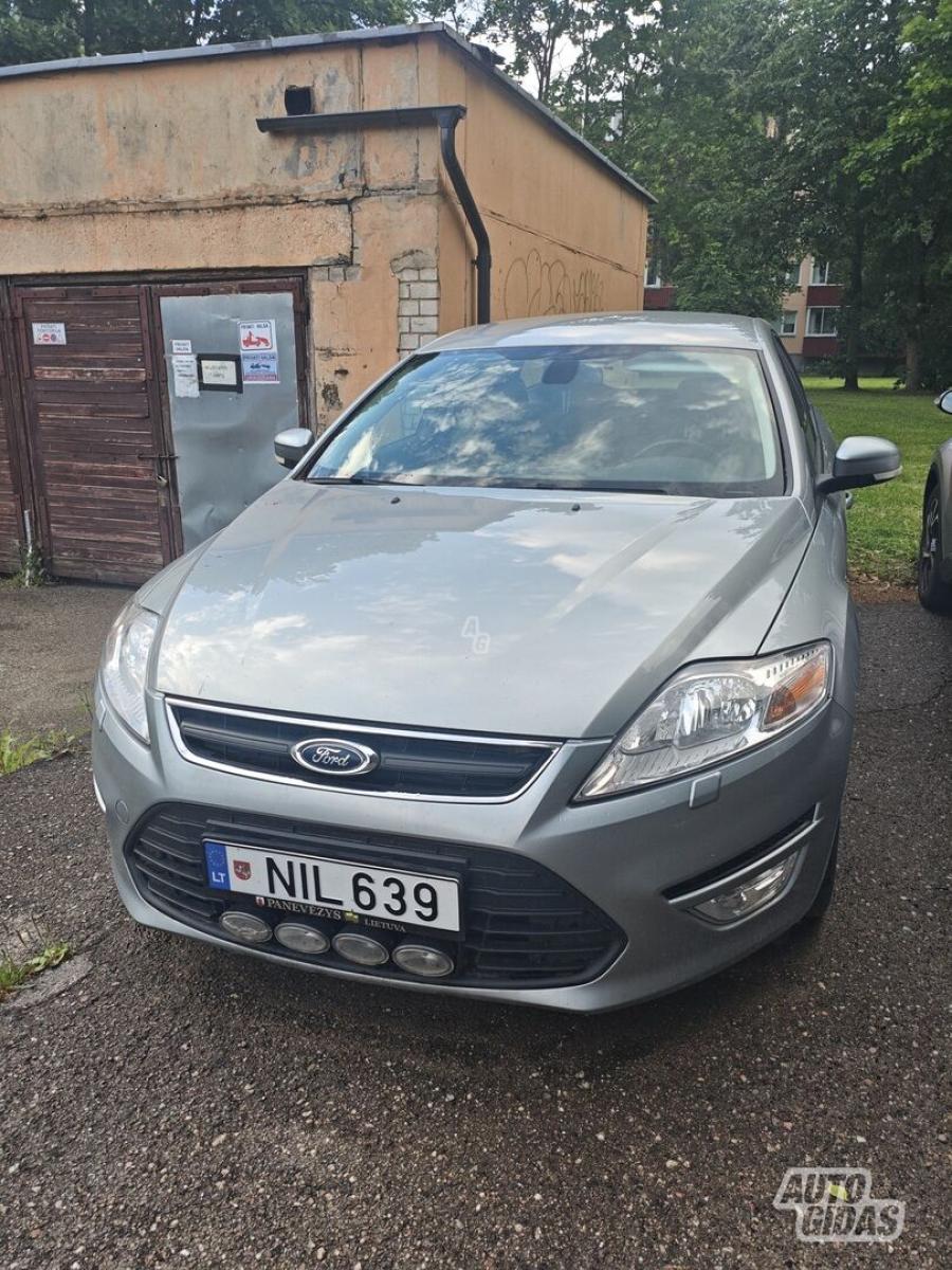 Grey Ford Mondeo 2014 in Panevezys, with an engine capacity of 2.00 L and mileage of 187 thousand km for 2200 €, photo 12 on AUTOMOTO.COM.LV