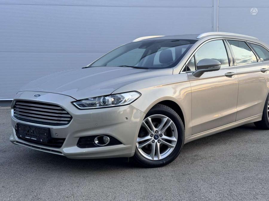 Grey Ford Mondeo 2014 in Utena, with an engine capacity of 2.00 L and mileage of 335 thousand km for 6450 €, photo 3 on AUTOMOTO.COM.LV