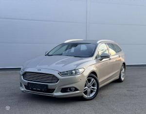Grey Ford Mondeo 2014 in Utena, with an engine capacity of 2.00 L and mileage of 335 thousand km for 6450 €, photo 4 on AUTOMOTO.COM.LV