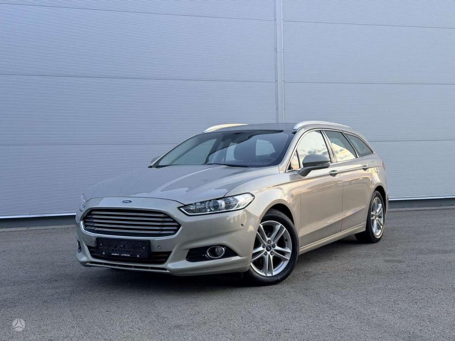 Grey Ford Mondeo 2014 in Utena, with an engine capacity of 2.00 L and mileage of 335 thousand km for 6450 €, photo 6 on AUTOMOTO.COM.LV