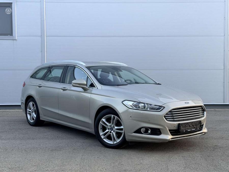 Grey Ford Mondeo 2014 in Utena, with an engine capacity of 2.00 L and mileage of 335 thousand km for 6450 €, photo 9 on AUTOMOTO.COM.LV