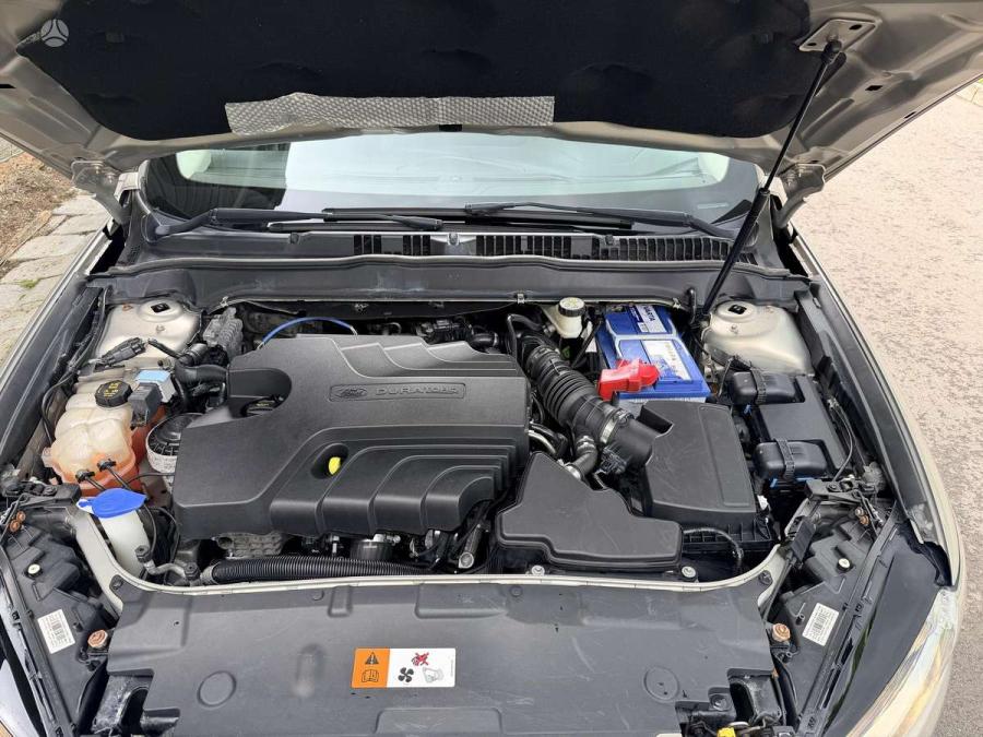 Grey Ford Mondeo 2014 in Utena, with an engine capacity of 2.00 L and mileage of 335 thousand km for 6450 €, photo 33 on AUTOMOTO.COM.LV