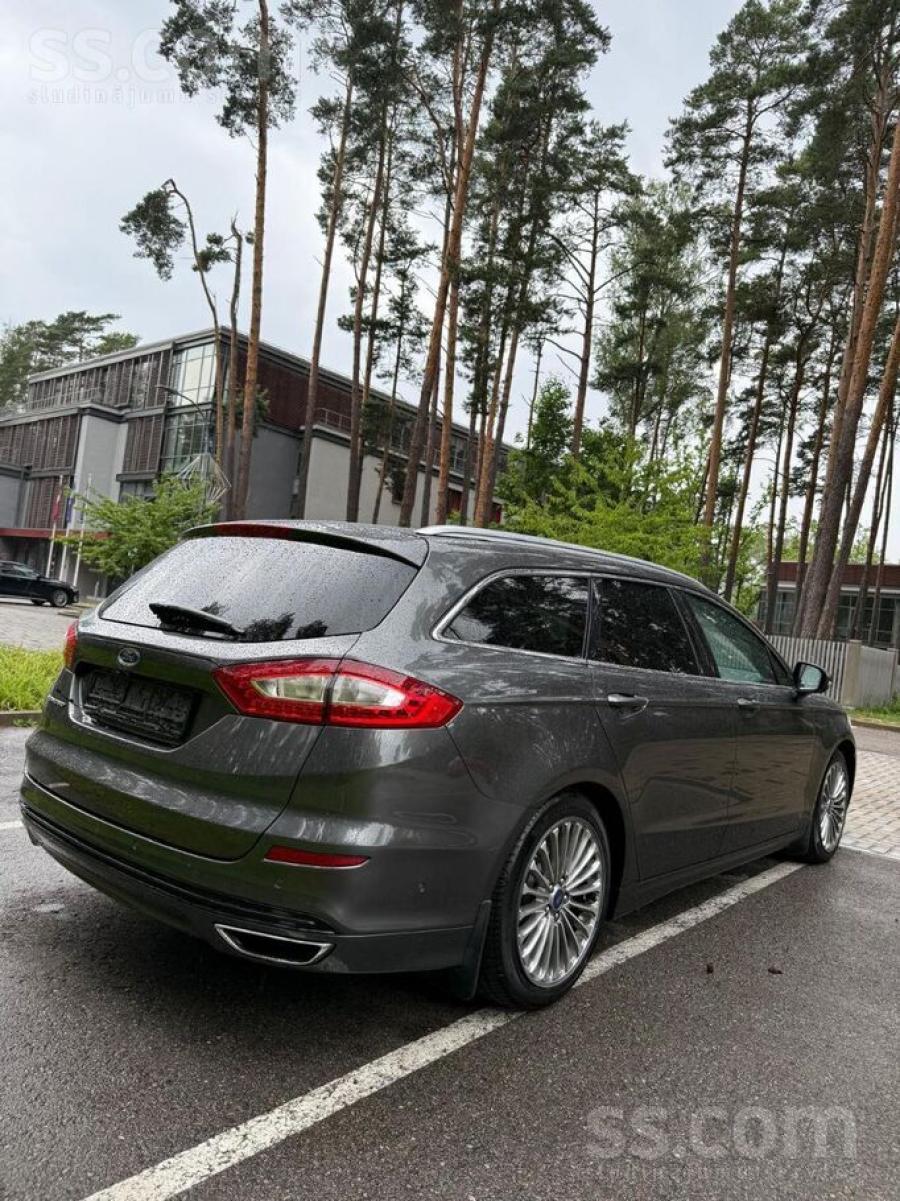 Grey Ford Mondeo 2015 in Riga, with an engine capacity of 2.00 L and mileage of 265 thousand km for 7770 €, photo 3 on AUTOMOTO.COM.LV