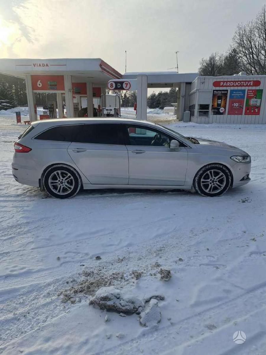 Grey Ford Mondeo 2015 in Kaunas, with an engine capacity of 2.00 L and mileage of 257 thousand km for 6800 €, photo 3 on AUTOMOTO.COM.LV