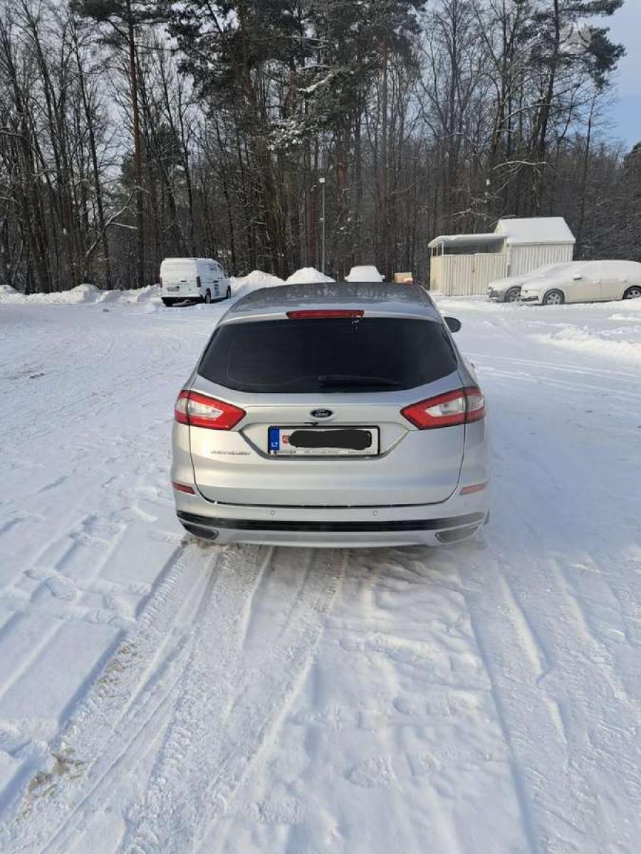 Grey Ford Mondeo 2015 in Kaunas, with an engine capacity of 2.00 L and mileage of 257 thousand km for 6800 €, photo 14 on AUTOMOTO.COM.LV