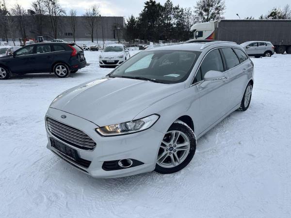 Pelēks Ford Mondeo 2015 Alīta, ar dzinēja tilpumu 2.00 L un nobraukumu 267 tūkst. km par 6500 €, foto 1 vietnē AUTOMOTO.COM.LV