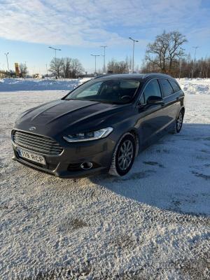 Pelēks Ford Mondeo 2015 Tallina, ar dzinēja tilpumu 2.00 L un nobraukumu 261 tūkst. km par 8500 €, foto 2 vietnē AUTOMOTO.COM.LV