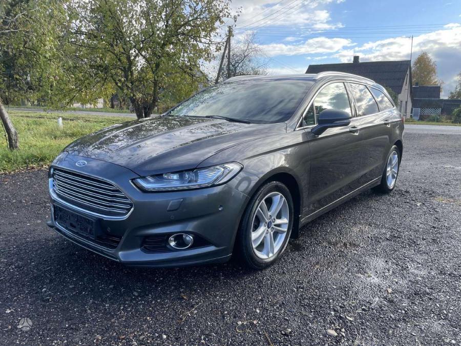 Pelēks Ford Mondeo 2015 Kauņa, ar dzinēja tilpumu 1.56 L un nobraukumu 312 tūkst. km par 4800 €, foto 1 vietnē AUTOMOTO.COM.LV