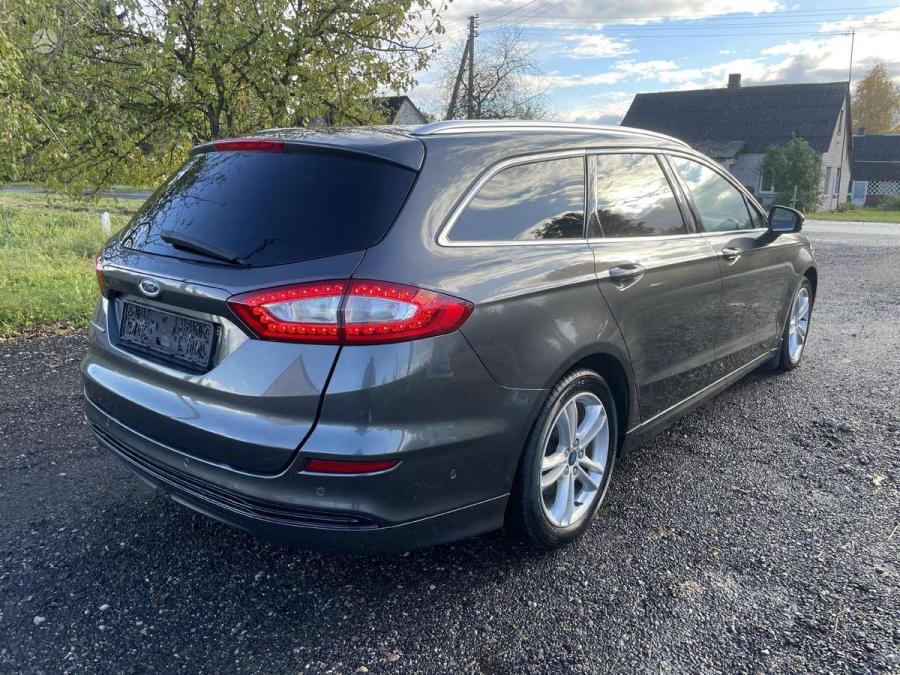 Pelēks Ford Mondeo 2015 Kauņa, ar dzinēja tilpumu 1.56 L un nobraukumu 312 tūkst. km par 4800 €, foto 5 vietnē AUTOMOTO.COM.LV