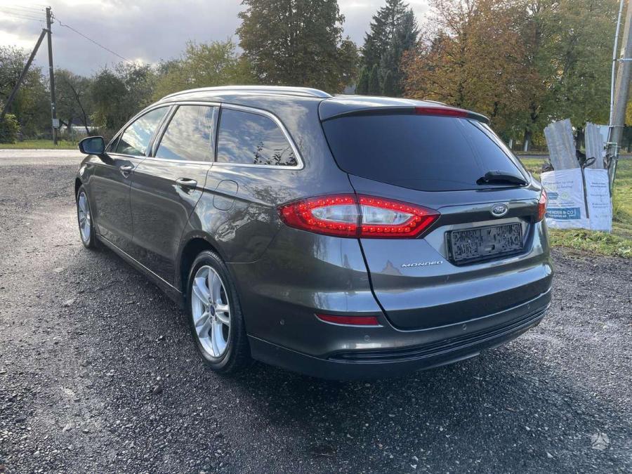 Pelēks Ford Mondeo 2015 Kauņa, ar dzinēja tilpumu 1.56 L un nobraukumu 312 tūkst. km par 4800 €, foto 7 vietnē AUTOMOTO.COM.LV