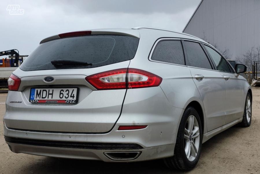 Grey Ford Mondeo 2015 in Alytus, with an engine capacity of 2.00 L and mileage of 372 thousand km for 7000 €, photo 5 on AUTOMOTO.COM.LV