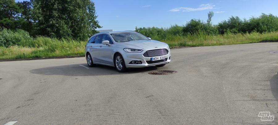 Grey Ford Mondeo 2015 in Alytus, with an engine capacity of 2.00 L and mileage of 372 thousand km for 7000 €, photo 8 on AUTOMOTO.COM.LV