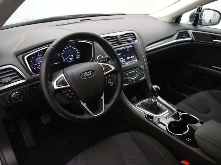 Pelēks Ford Mondeo 2015 Viļņa, ar dzinēja tilpumu 2.00 L un nobraukumu 276 tūkst. km par 7199 €, foto 17 vietnē AUTOMOTO.COM.LV