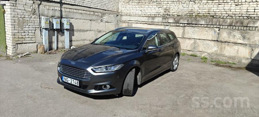 Pelēks Ford Mondeo 2015 Rīga, ar dzinēja tilpumu 2.00 L un nobraukumu 263 tūkst. km par 8000 €, foto 3 vietnē AUTOMOTO.COM.LV