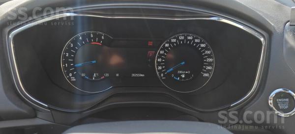 Pelēks Ford Mondeo 2015 Rīga, ar dzinēja tilpumu 2.00 L un nobraukumu 263 tūkst. km par 8000 €, foto 6 vietnē AUTOMOTO.COM.LV