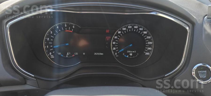 Pelēks Ford Mondeo 2015 Rīga, ar dzinēja tilpumu 2.00 L un nobraukumu 263 tūkst. km par 8000 €, foto 7 vietnē AUTOMOTO.COM.LV