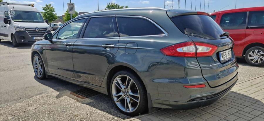 Pelēks Ford Mondeo 2015 Viļņa, ar dzinēja tilpumu 2.00 L un nobraukumu 330 tūkst. km par 6550 €, foto 5 vietnē AUTOMOTO.COM.LV