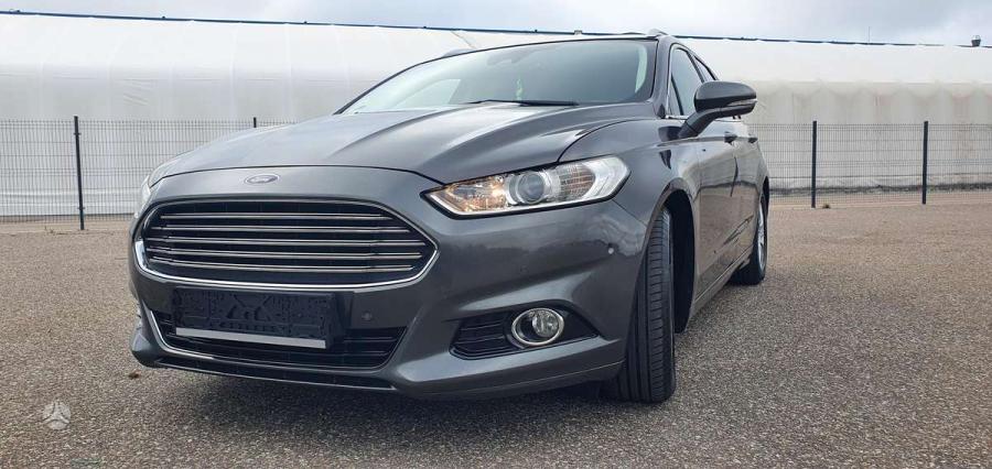 Pelēks Ford Mondeo 2015 Kauņa, ar dzinēja tilpumu 1.56 L un nobraukumu 270 tūkst. km par 6750 €, foto 4 vietnē AUTOMOTO.COM.LV