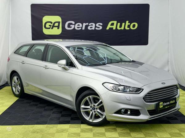 Ford Mondeo 2015 in Vilnius on AUTOMOTO.COM.LV Grey Ford Mondeo 2015 in Vilnius, with an engine capacity of 1.50 L and mileage of 233 thousand km for 6400 €, photo 4 on AUTOMOTO.COM.LV