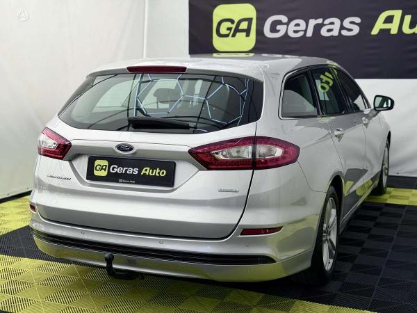 Ford Mondeo 2015 in Vilnius on AUTOMOTO.COM.LV Grey Ford Mondeo 2015 in Vilnius, with an engine capacity of 1.50 L and mileage of 233 thousand km for 6400 €, photo 5 on AUTOMOTO.COM.LV