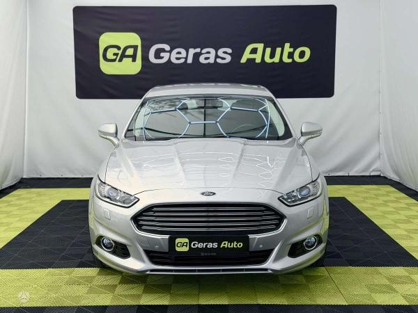Ford Mondeo 2015 in Vilnius on AUTOMOTO.COM.LV Grey Ford Mondeo 2015 in Vilnius, with an engine capacity of 1.50 L and mileage of 233 thousand km for 6400 €, photo 8 on AUTOMOTO.COM.LV