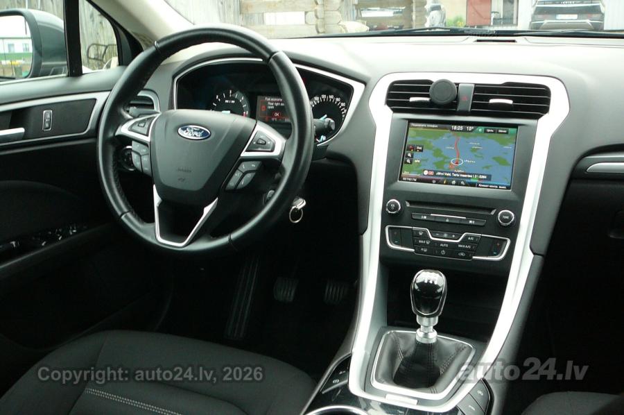 Pelēks Ford Mondeo 2015 Jehvi, ar dzinēja tilpumu 2.00 L un nobraukumu 232 tūkst. km par 8900 €, foto 4 vietnē AUTOMOTO.COM.LV