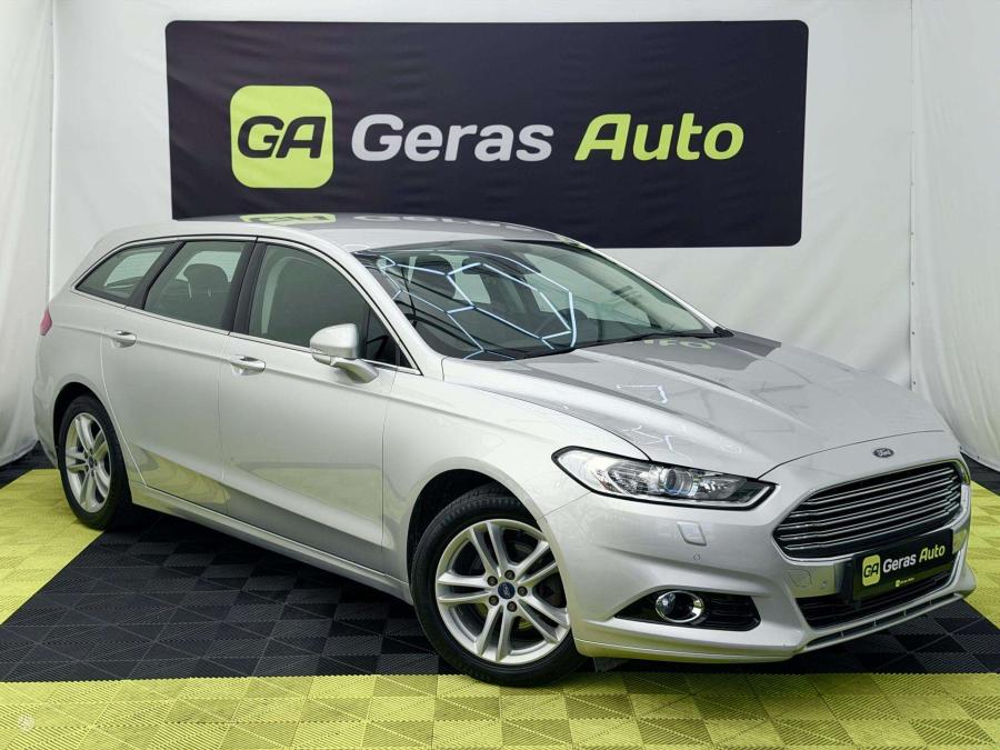 Pelēks Ford Mondeo 2015 Viļņa, ar dzinēja tilpumu 1.50 L un nobraukumu 233 tūkst. km par 6400 €, foto 4 vietnē AUTOMOTO.COM.LV