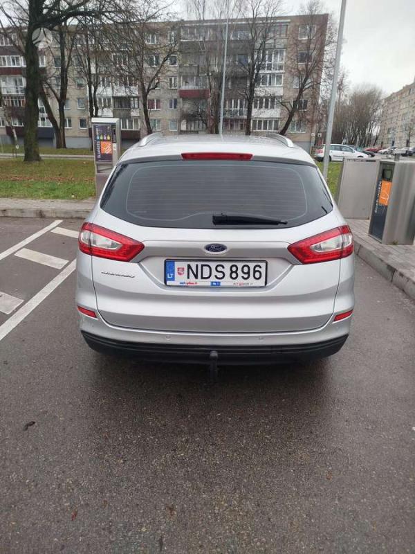 Pelēks Ford Mondeo 2016 Klaipėda, ar dzinēja tilpumu 1.50 L un nobraukumu 240 tūkst. km par 7500 €, foto 3 vietnē AUTOMOTO.COM.LV