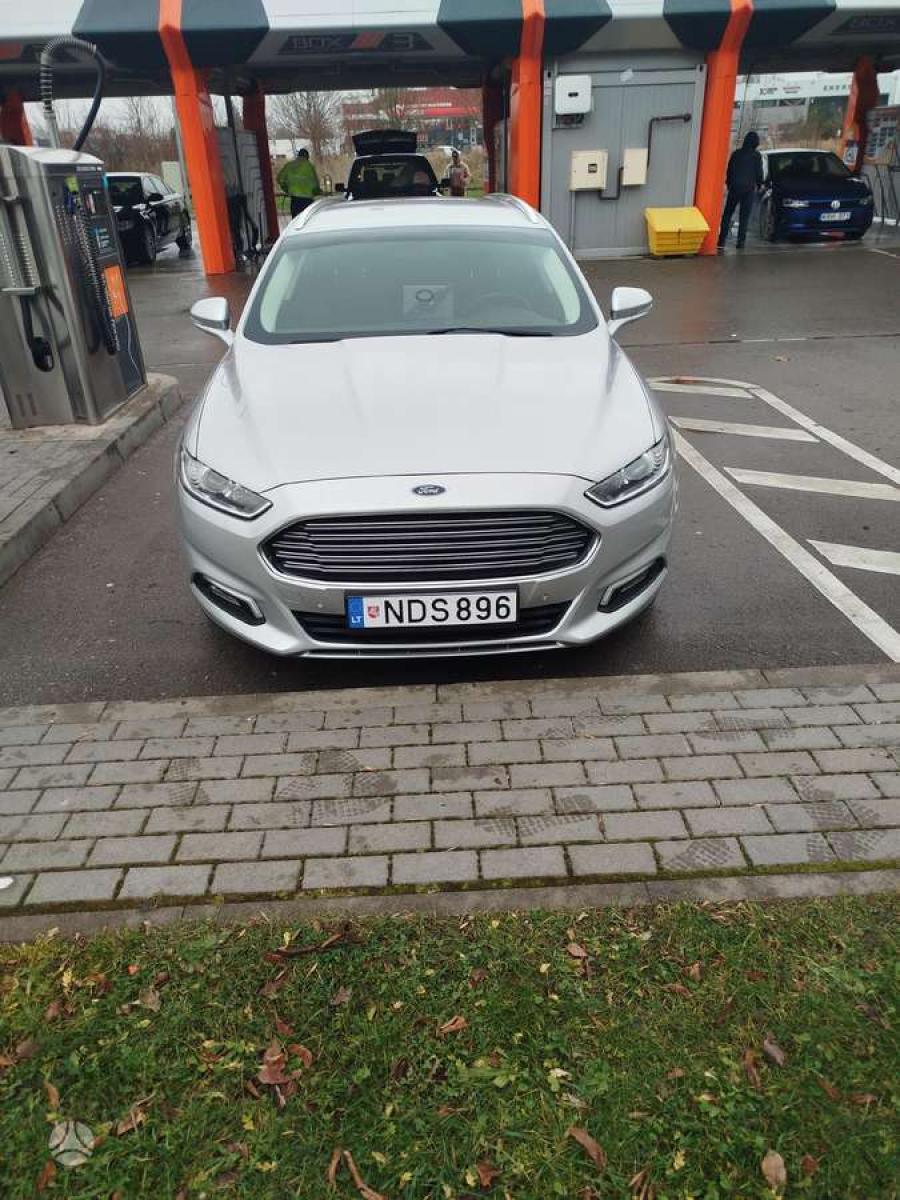 Pelēks Ford Mondeo 2016 Klaipėda, ar dzinēja tilpumu 1.50 L un nobraukumu 240 tūkst. km par 7500 €, foto 5 vietnē AUTOMOTO.COM.LV
