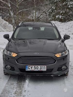 Pelēks Ford Mondeo 2016 Viļņa, ar dzinēja tilpumu 2.00 L un nobraukumu 378 tūkst. km par 5700 €, foto  vietnē AUTOMOTO.COM.LV