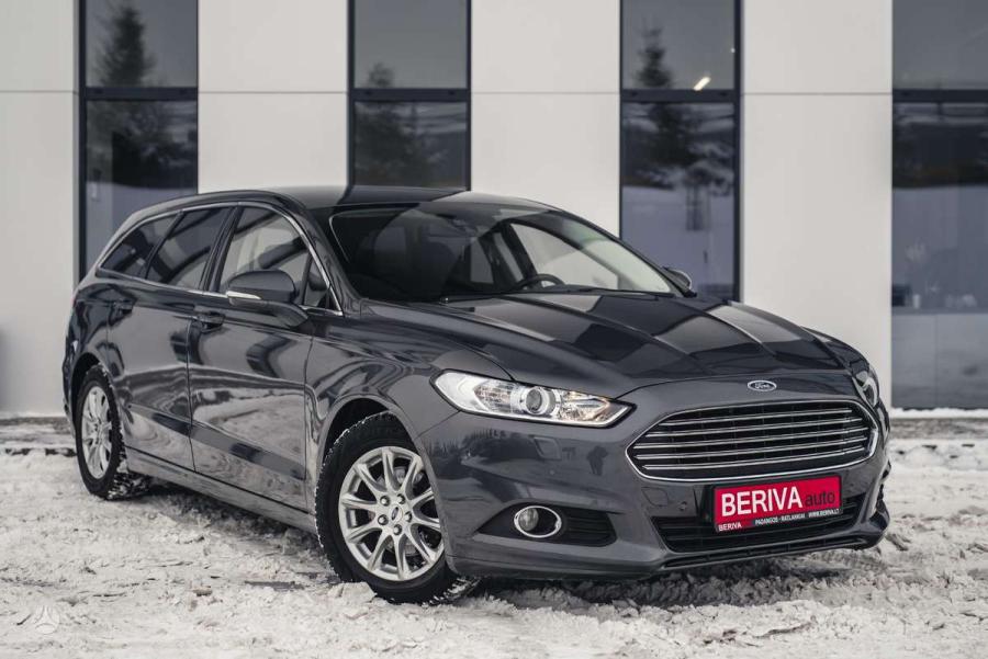 Grey Ford Mondeo 2016 in Vilnius, with an engine capacity of 2.00 L and mileage of 305 thousand km for 6750 €, photo 2 on AUTOMOTO.COM.LV